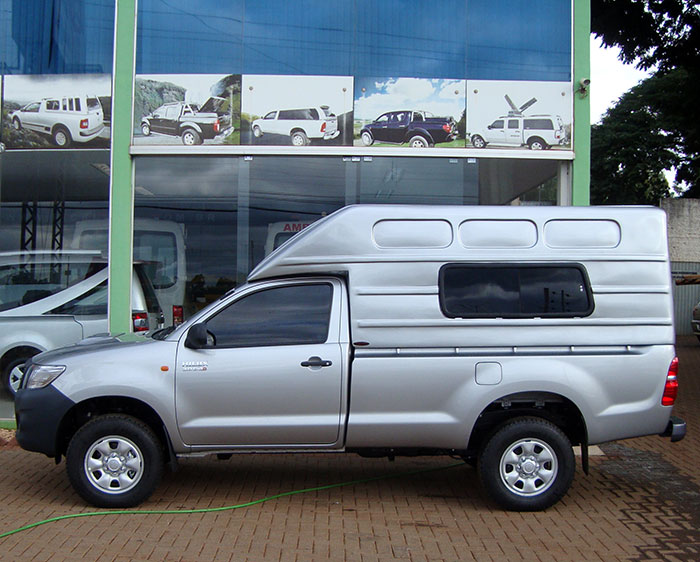 CAPOTA DE FIBRA PARA TOYOTA HILUX | Fabrica Pickup&Cia