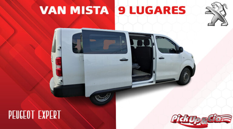 Van Mista 9 lugares: qualidade Pickup&Cia | Fabrica Pickup&Cia